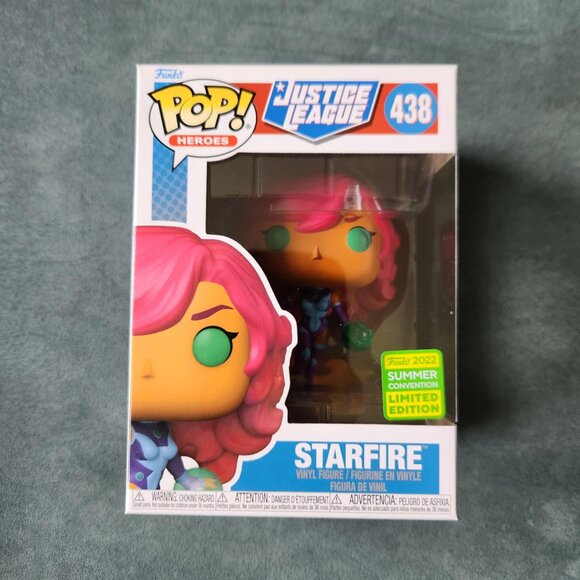 Funko | Toys | Funko Pop Justice League Starfire 438 Summer Convention ...